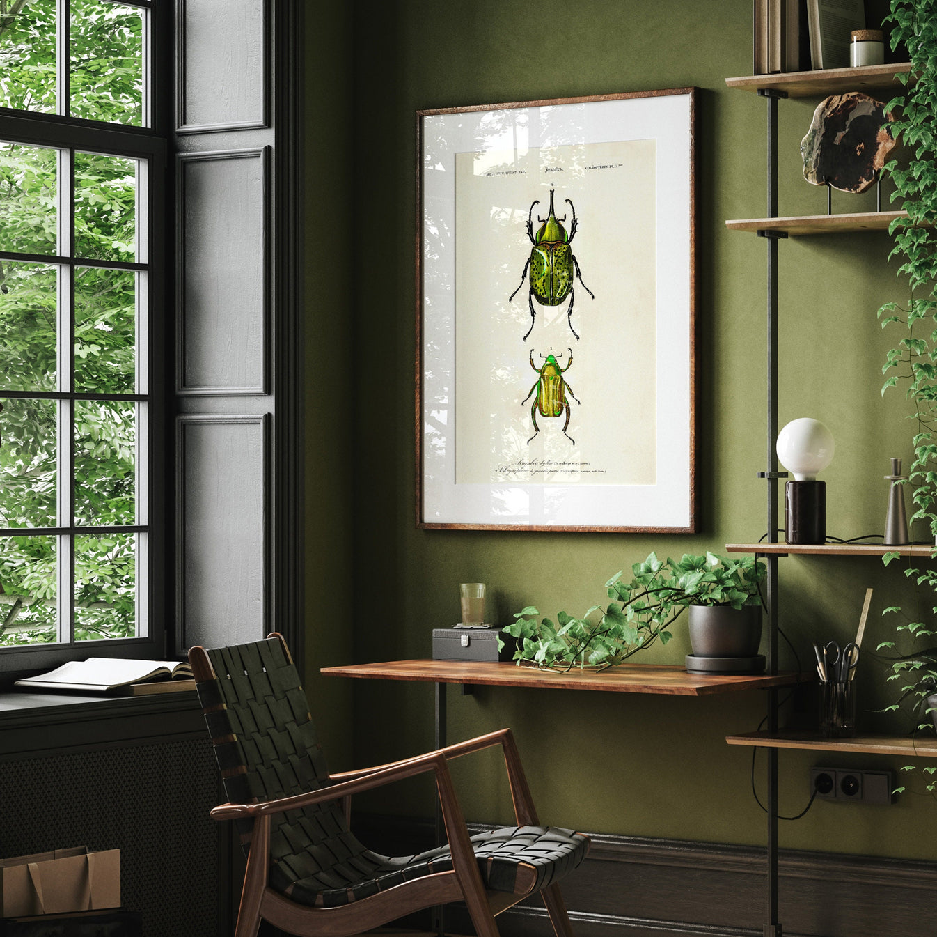 Vintage Beetle Insect Print – INK & SONS